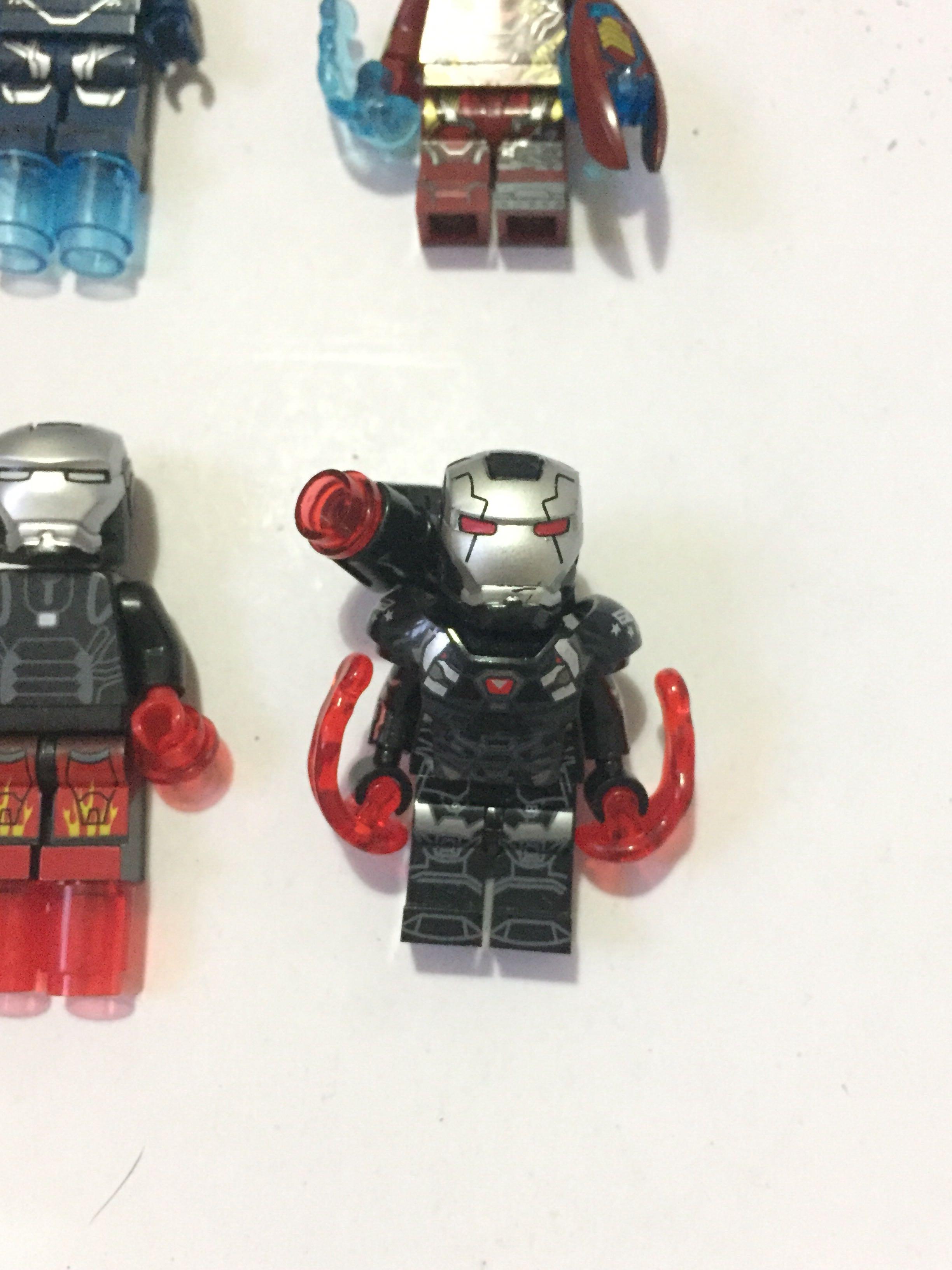 Lego Compatible Iron Man Minifigures Set of 11, Hobbies & Toys, Toys ...