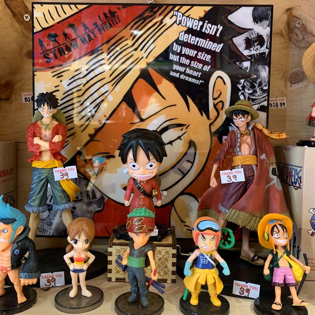 Luffy one piece character art frame graphics design ready stock in ...