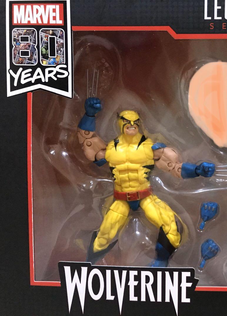 Marvel Legends Wolverines (80 Years Anniversary) without Green Hulk ...