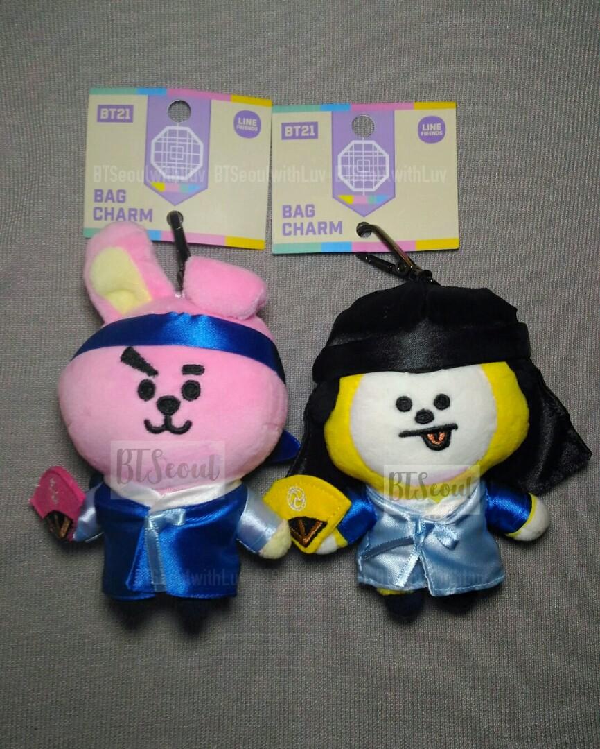 ONHAND BT21 HANBOK CHIMMY AND COOKY OFFICIAL, Hobbies & Toys, Memorabilia & Collectibles, K-Wave ...