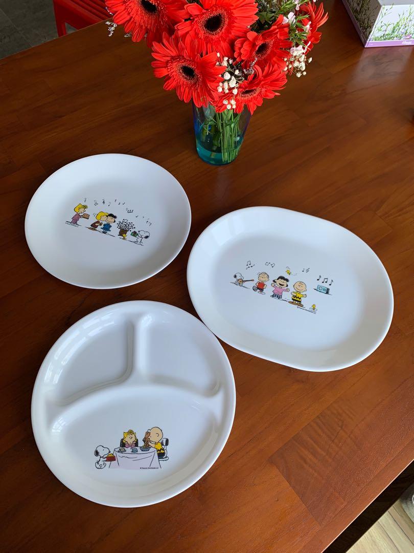 Peanuts collectible plates, Furniture & Home Living, Kitchenware ...