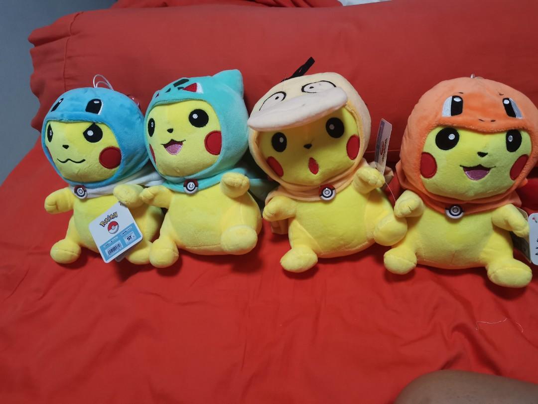 Pikachu set, Hobbies & Toys, Toys & Games on Carousell