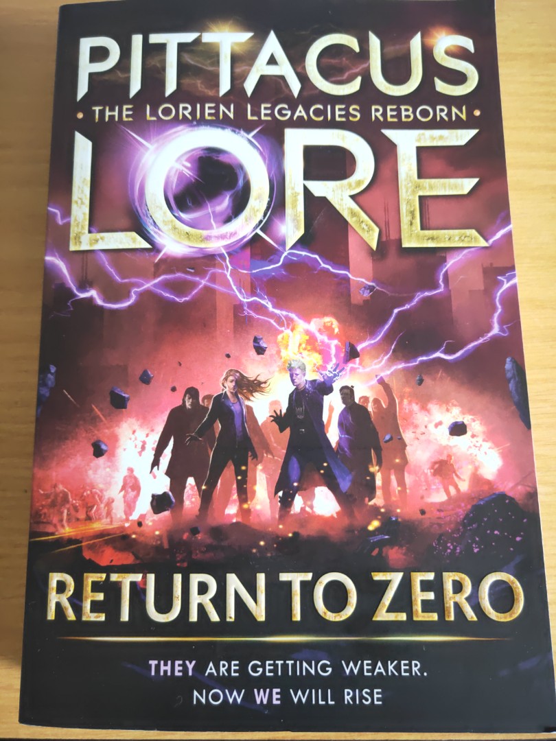 Pittacus Lore Return to Zero, Hobbies & Toys, Books & Magazines, Fiction & Non-Fiction on Carousell