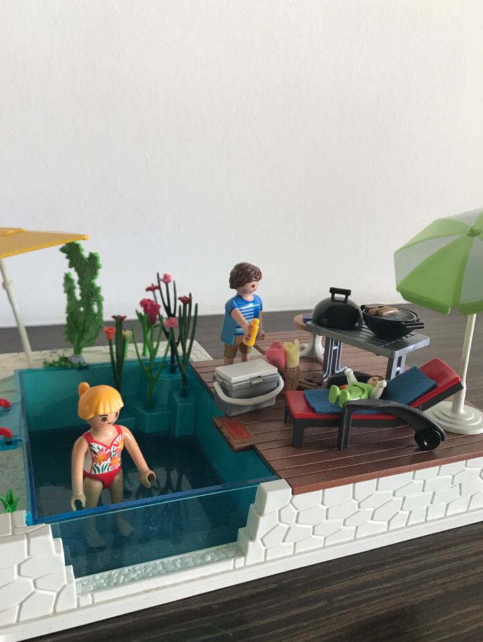 Playmobil Swimming pool, Hobbies & Toys, Toys & Games on Carousell