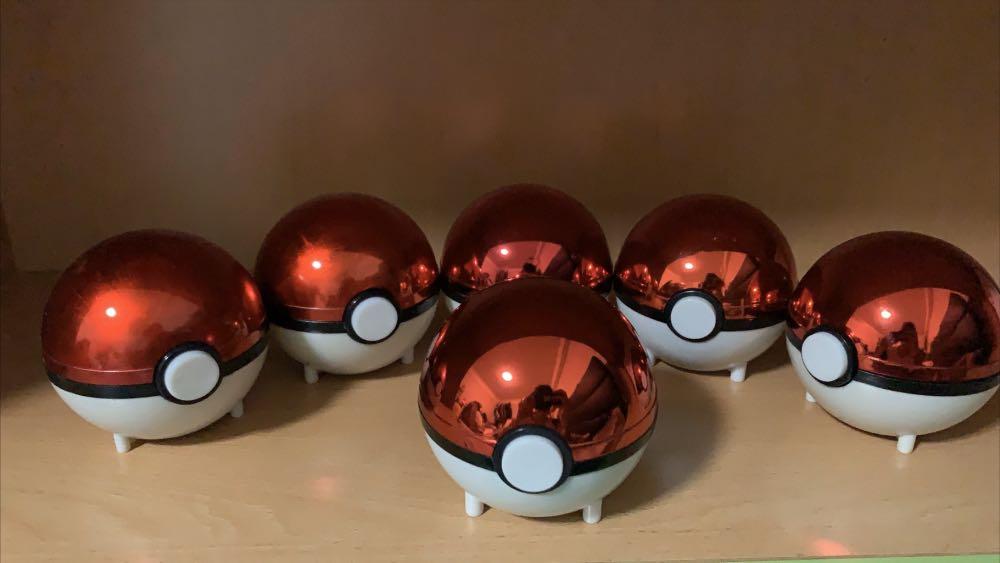 Pokemon 23k gold plated pokeballs, Hobbies & Toys, Toys & Games on ...