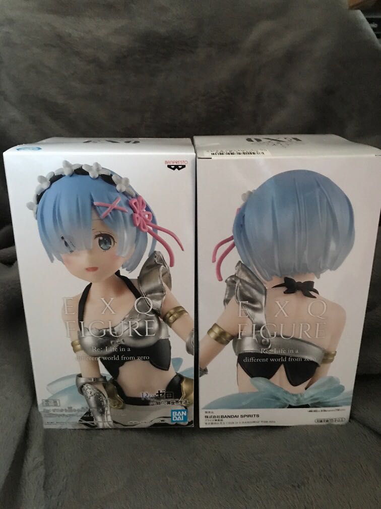Re:Zero Kara Hajimeru Isekai Seikatsu EXQ Figure Rem Maid Amour Fig, Toys & Games, Bricks ...