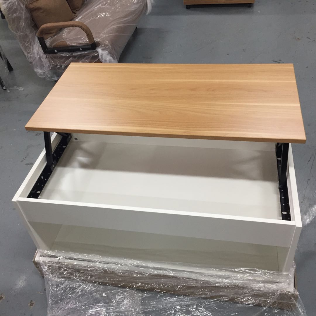 Retractable Coffee Table, Furniture, Tables & Chairs on Carousell
