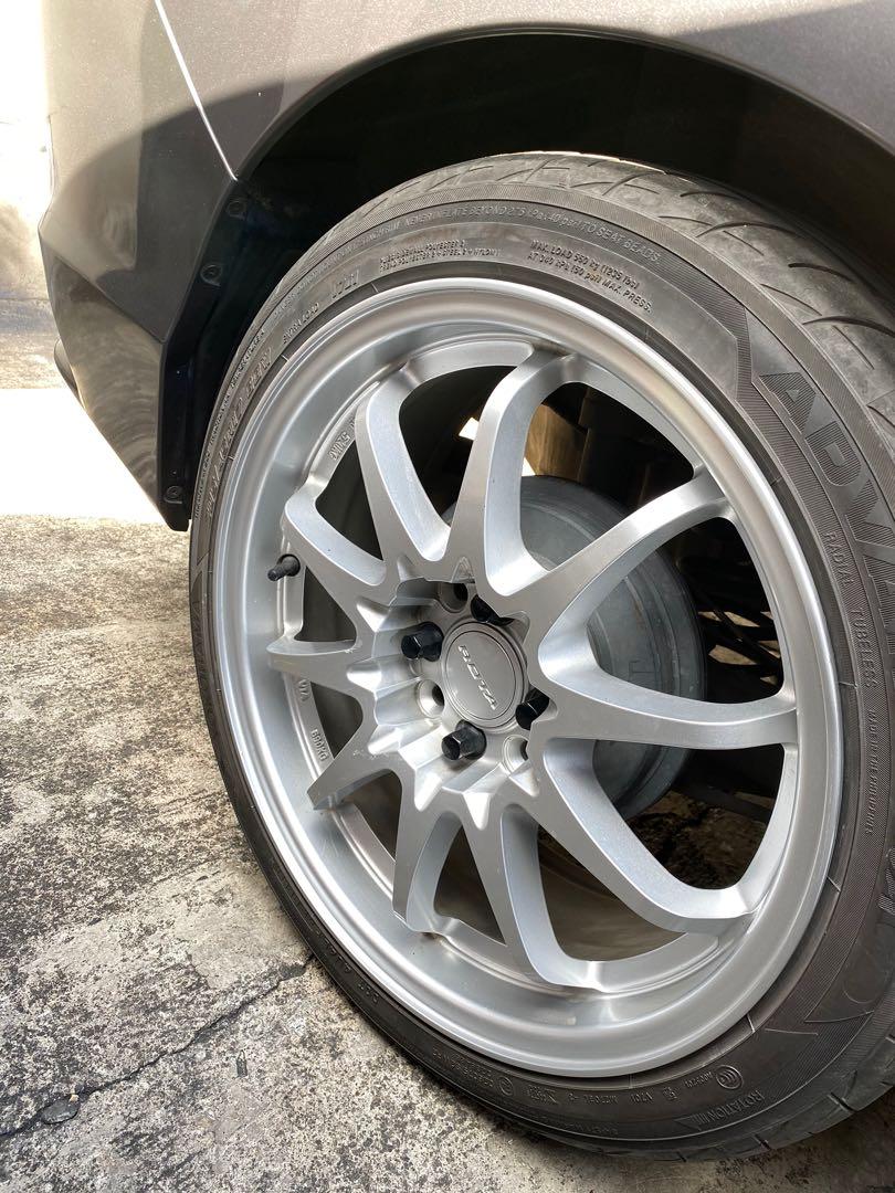 Rota fighter 10/CE28, Car Parts & Accessories, Mags and Tires on Carousell