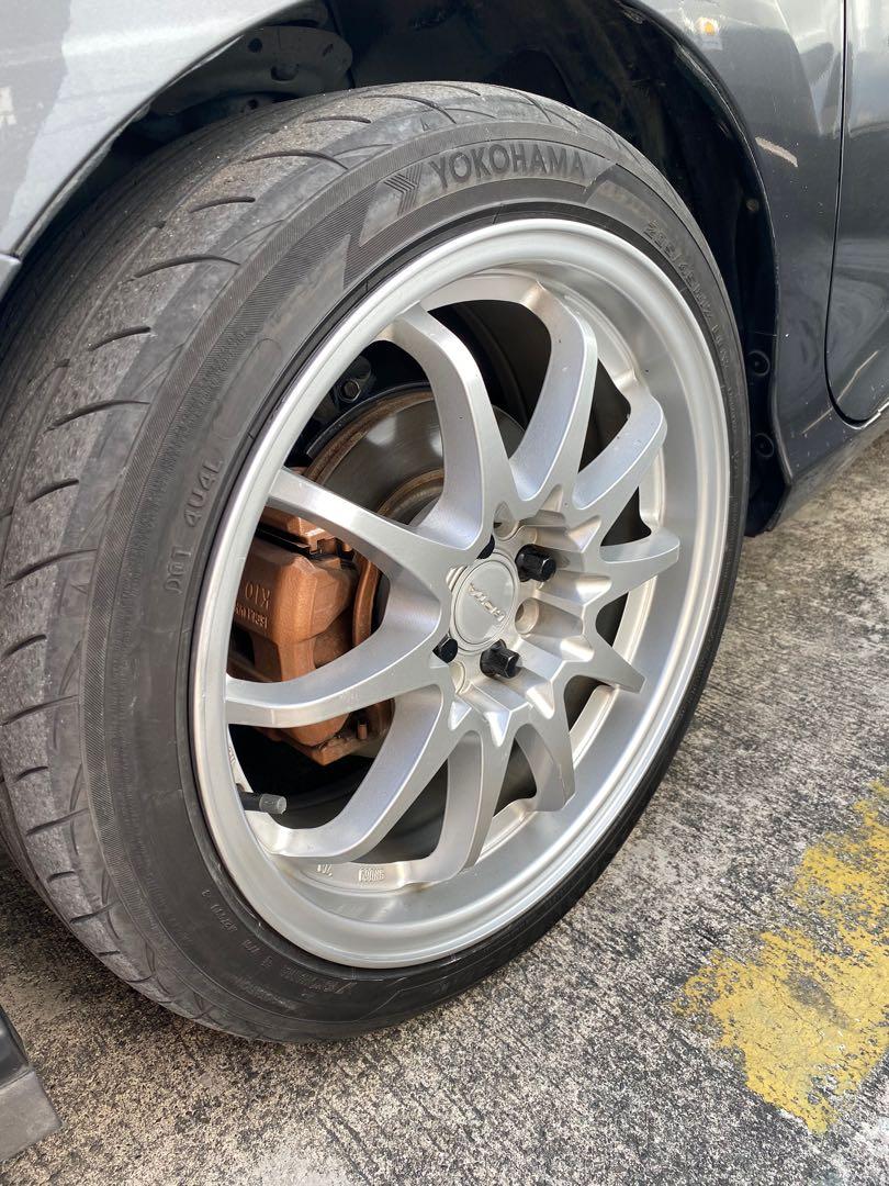 Rota fighter 10/CE28, Car Parts & Accessories, Mags and Tires on Carousell