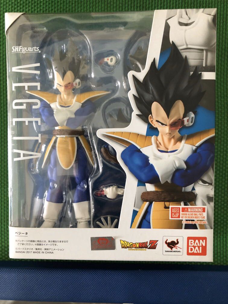 Shf Sh Figuarts S.H.Figuarts DB DBZ Dragonball Dragon ball Scouter Vegeta 2.0 Brand New Misb ...