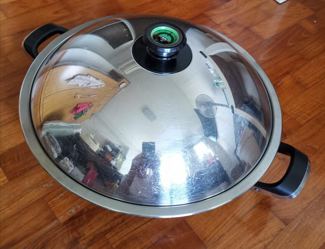 AMC WOK 40cm, Furniture & Home Living, Kitchenware & Tableware ...