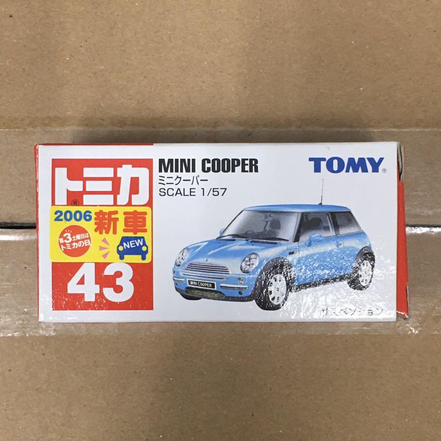 Tomy Tomica 43 Mini Cooper 迷你 日版, 興趣及遊戲, 玩具 & 遊戲類 - Carousell