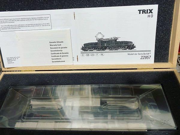 Trix elektrolokomotive krokodil crocodile 22957 HO scale, 興趣及遊戲, 玩具 ...