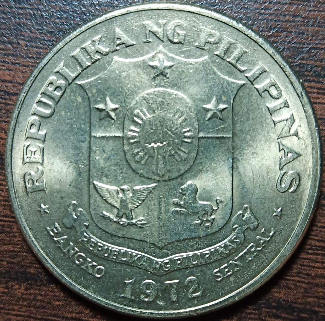 UNC 1972 Philippine One Peso Coin, Hobbies & Toys, Memorabilia ...