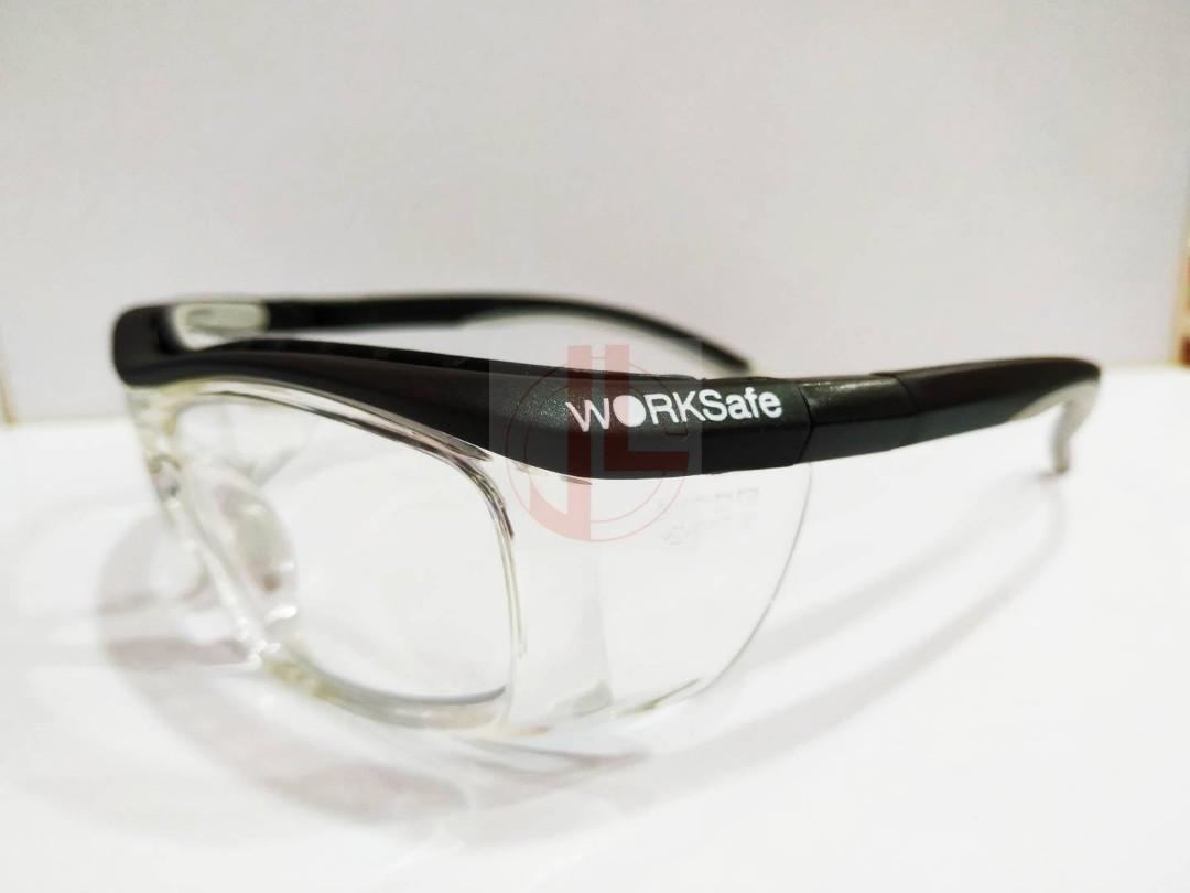 Worksafe prescription safety glasses Steda II clear (full set), Men's ...