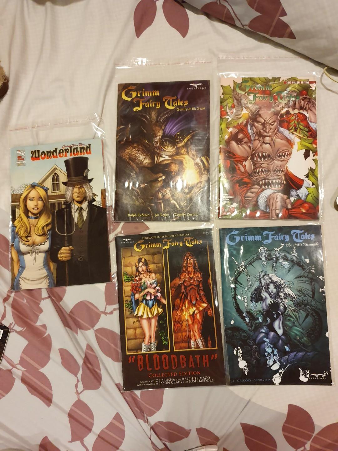 Zenescope Grimm Fairy Tales Collection, Hobbies & Toys, Books ...