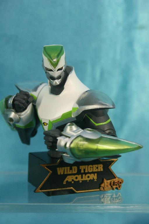 最強同盟 扭蛋 半胸像 一套四隻 Bandai Tiger & Bunny Hybrid Grade Bustarts Gashapon ...