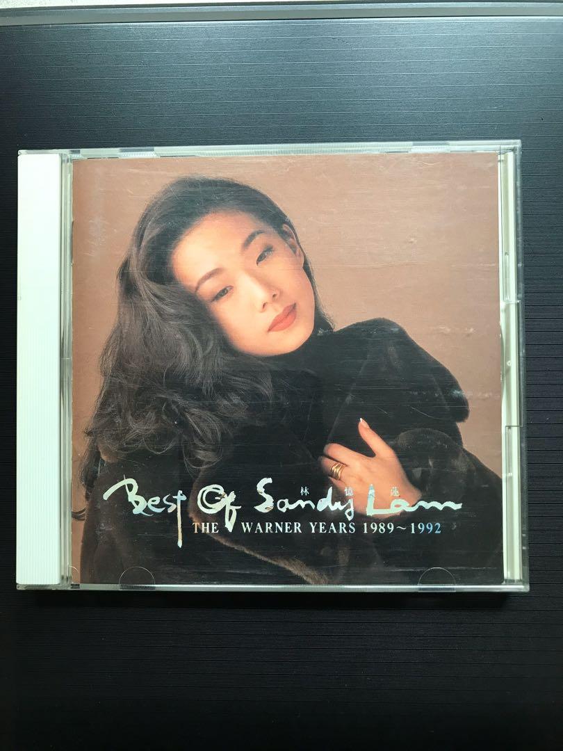林憶蓮 BEST OF SANDY LAM 日版 CD 1989-1992年 精選 日本製 野花 愛上一個不回家的人, 興趣及遊戲, 音樂 ...