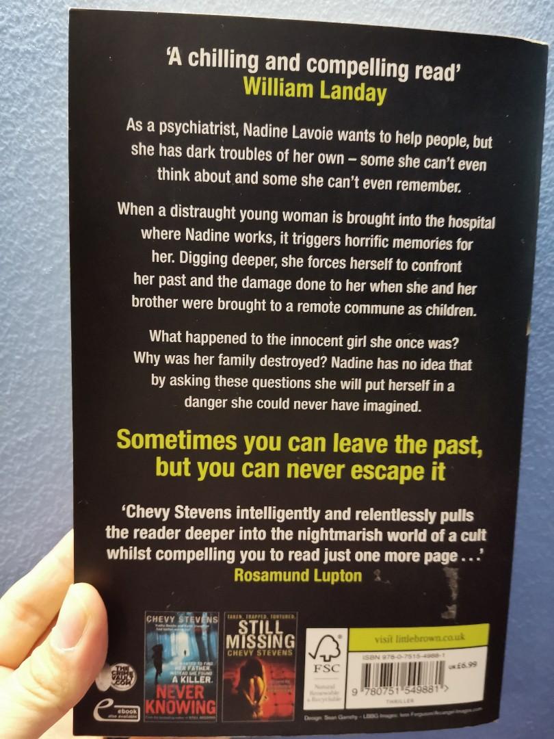 "Always Watching" by Chevy Stevens, Hobbies & Toys, Books & Magazines ...