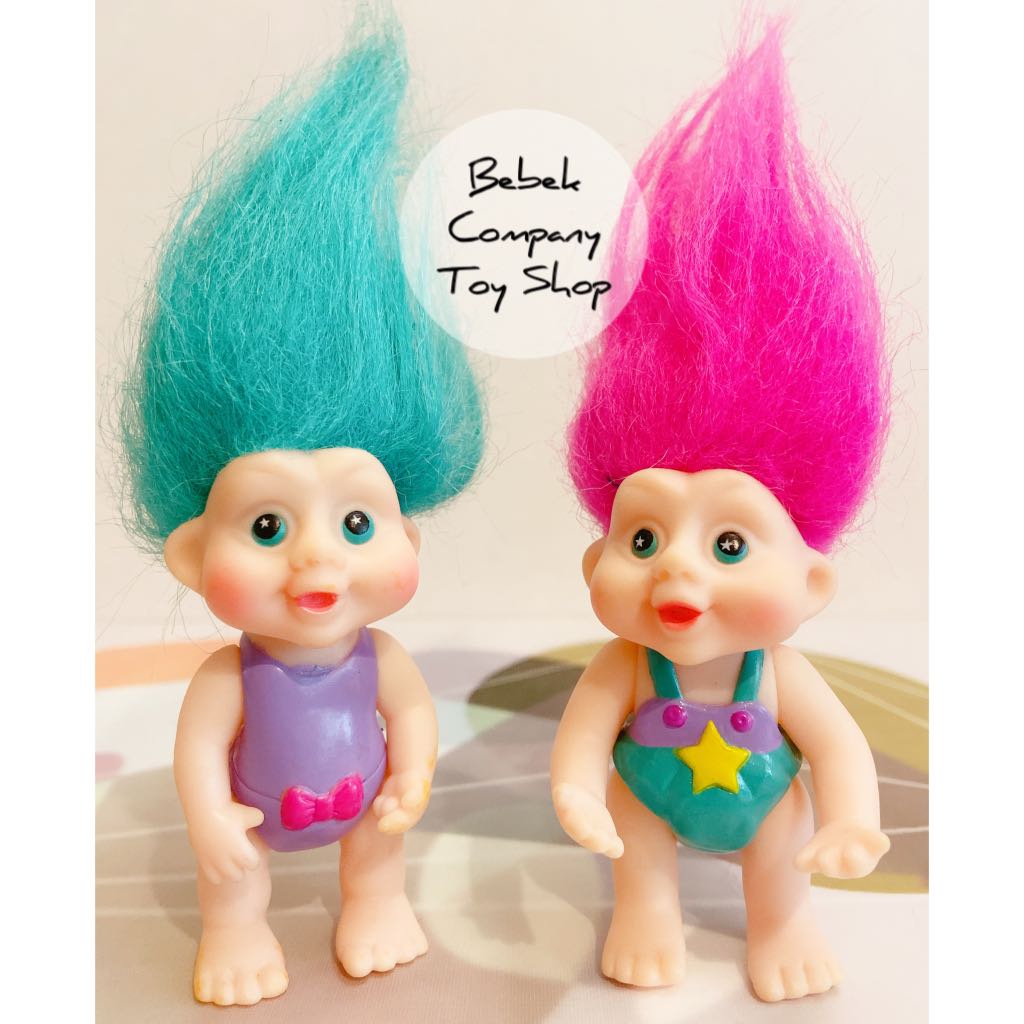 👶🏻Applause magic troll doll trolls 寶寶 醜娃 巨魔娃娃 幸運小子 古董玩具 絕版, 書籍、休閒與玩具 ...