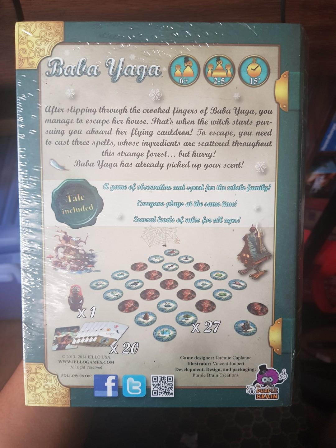 Baba Yaga - Card board game, Hobbies & Toys, Toys & Games on Carousell