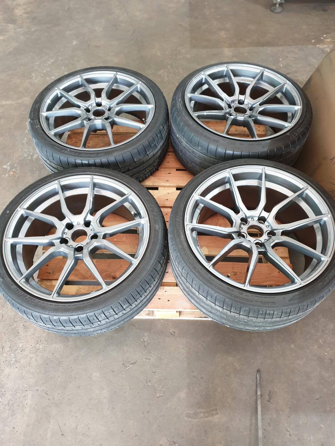 BMW 20" rims / wheels and tyres for sale, Car Accessories, Tyres & Rims ...