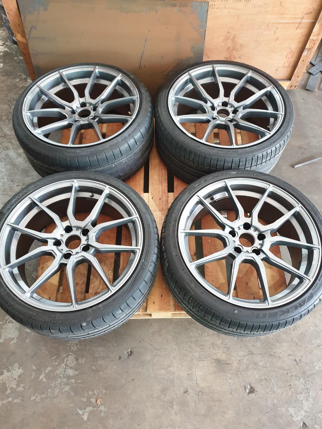 BMW 20" rims / wheels and tyres for sale, Car Accessories, Tyres & Rims ...