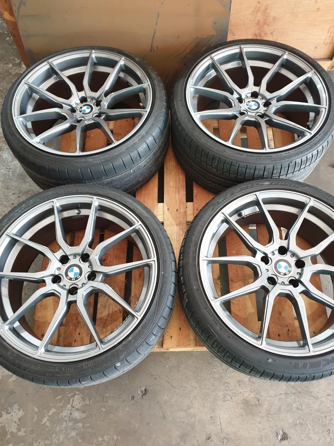 BMW 20" rims / wheels and tyres for sale, Car Accessories, Tyres & Rims ...