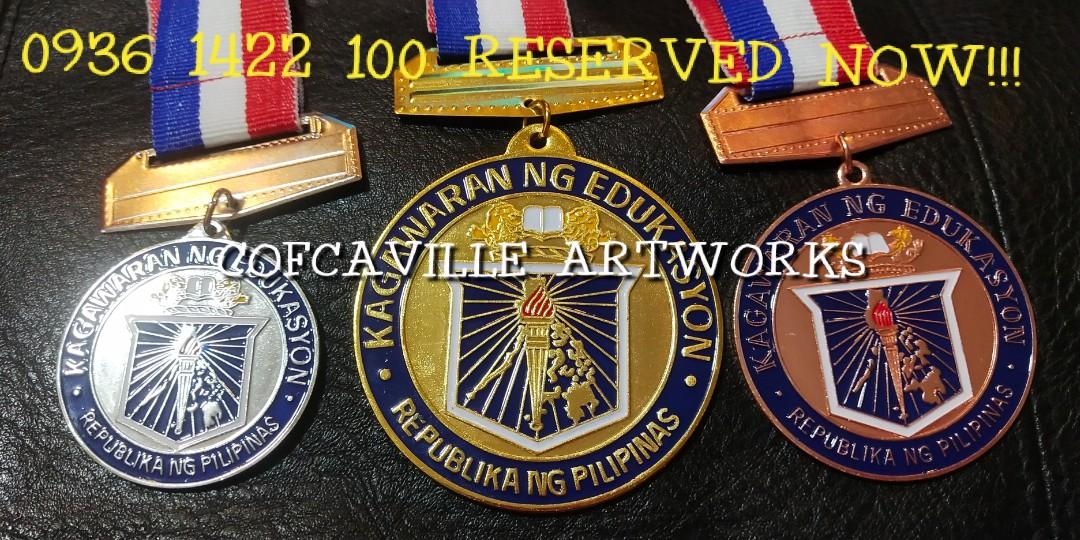 CHEAPEST CHEAPEST!!! Kagawaran medals deped medals Recognition medal ...