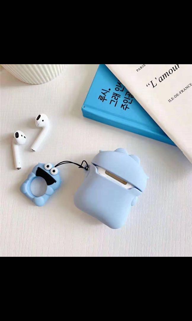 Cookie Monster AirPod case, Mobile Phones & Gadgets, Mobile & Gadget ...
