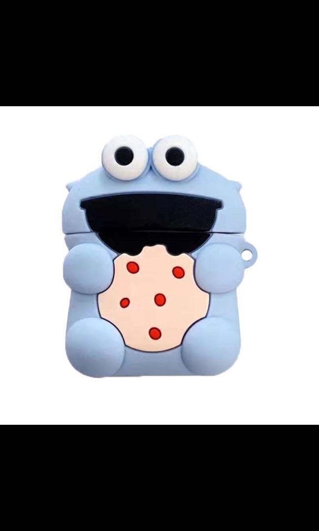 Cookie Monster AirPod case, Mobile Phones & Gadgets, Mobile & Gadget ...