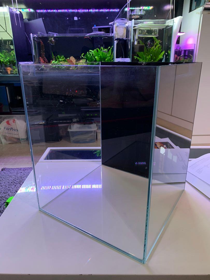 Crystal glass Fish Tank 30x30x36cm, Pet Supplies, Homes & Other Pet ...