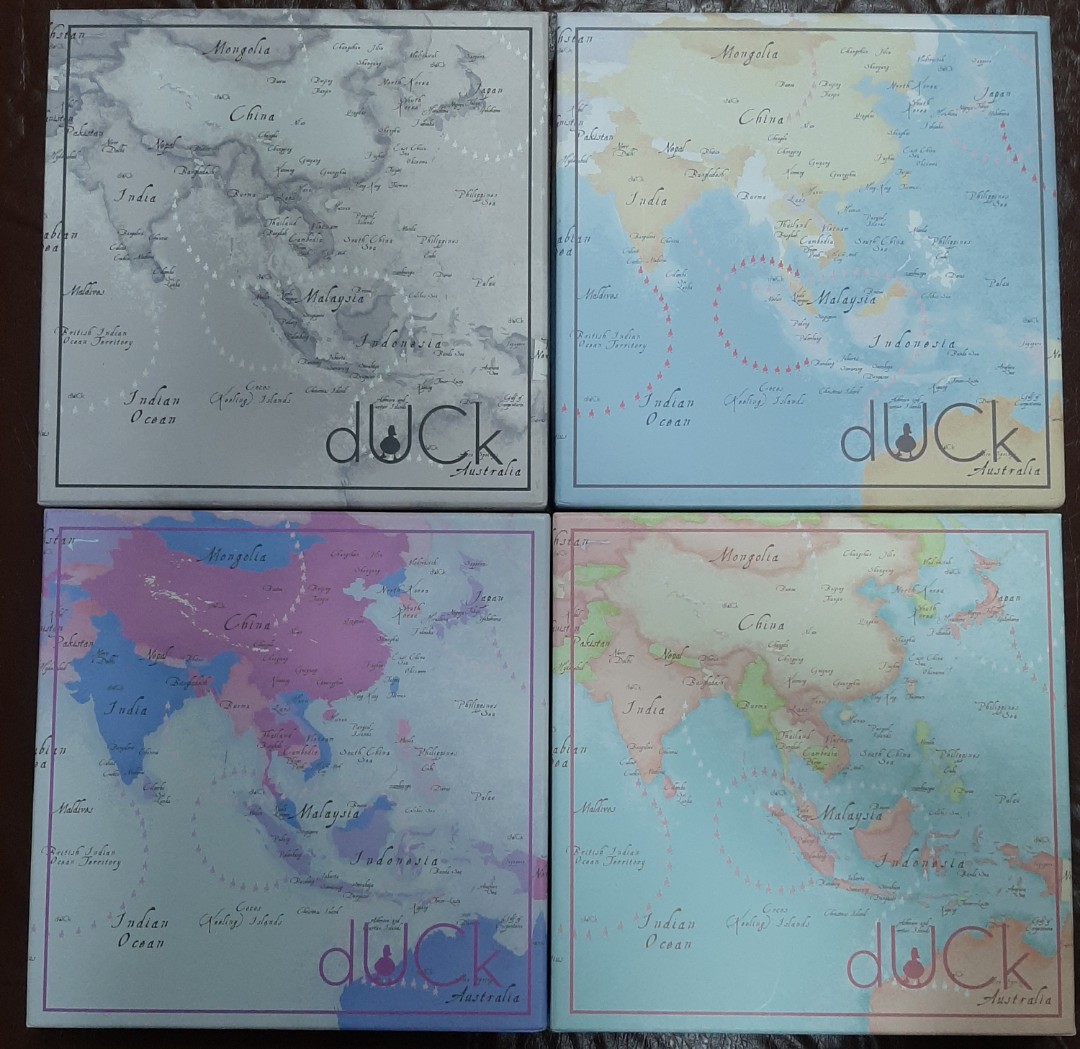 dUCk World Map Complete Set, Women's Fashion, Muslimah Fashion, Hijabs ...