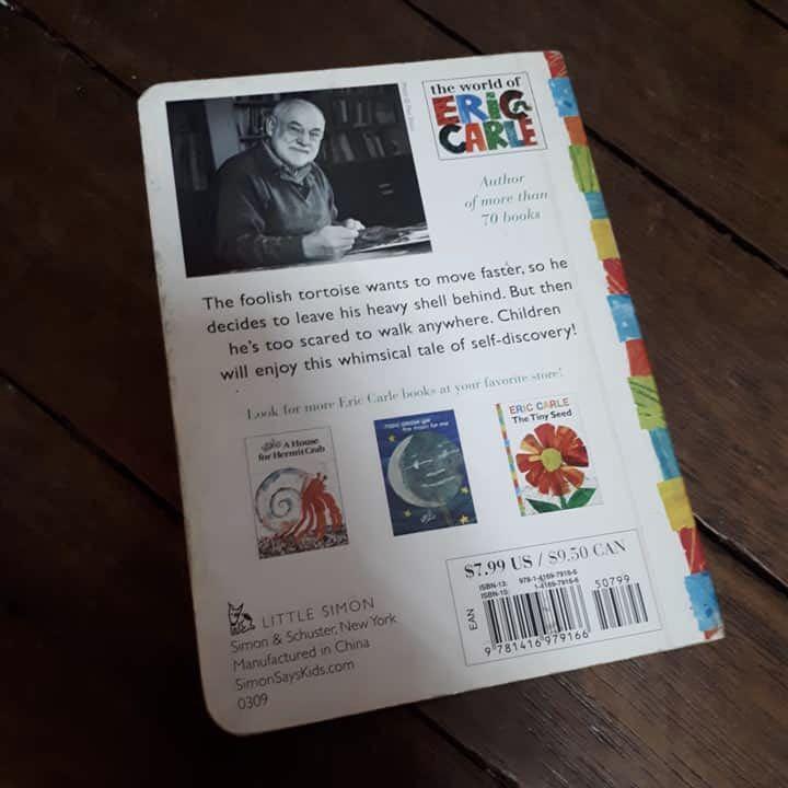 Eric Carle books Foolish Tortoise &Book of shapes, Babies & Kids ...