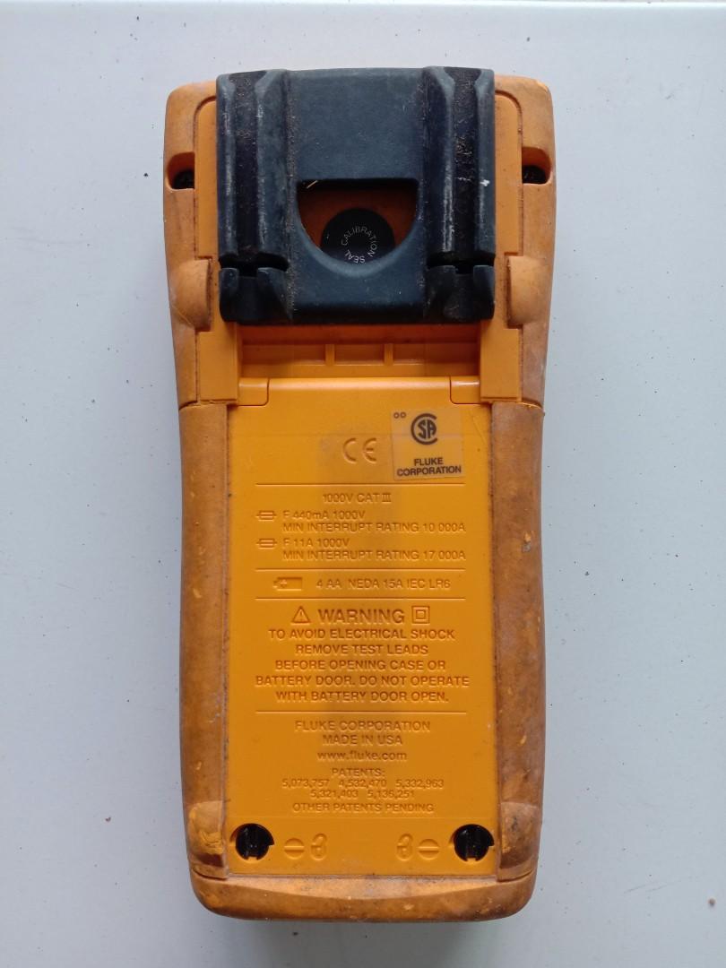 Fluke 87 IV true rms multimeter, Health & Nutrition, Health Monitors ...