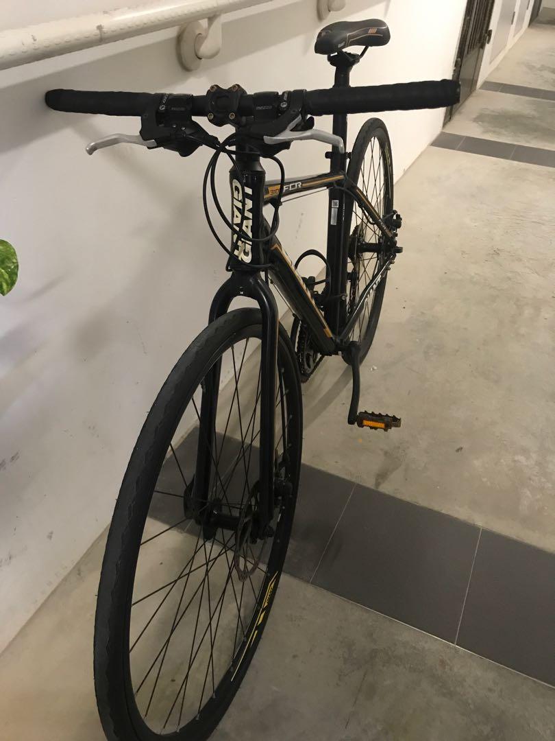Giant FCR 3100 hybrid bicycle/flat-bar road bike, Sports Equipment ...