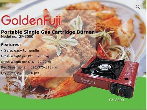 Golden Fuji GF-8000 Portable Gas stove, TV & Home Appliances, Kitchen ...