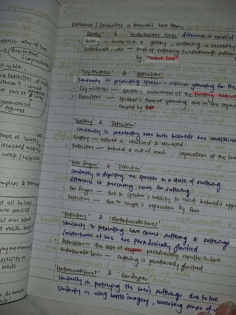 jc handwritten notes, Books & Stationery, Textbooks, Tertiary on Carousell