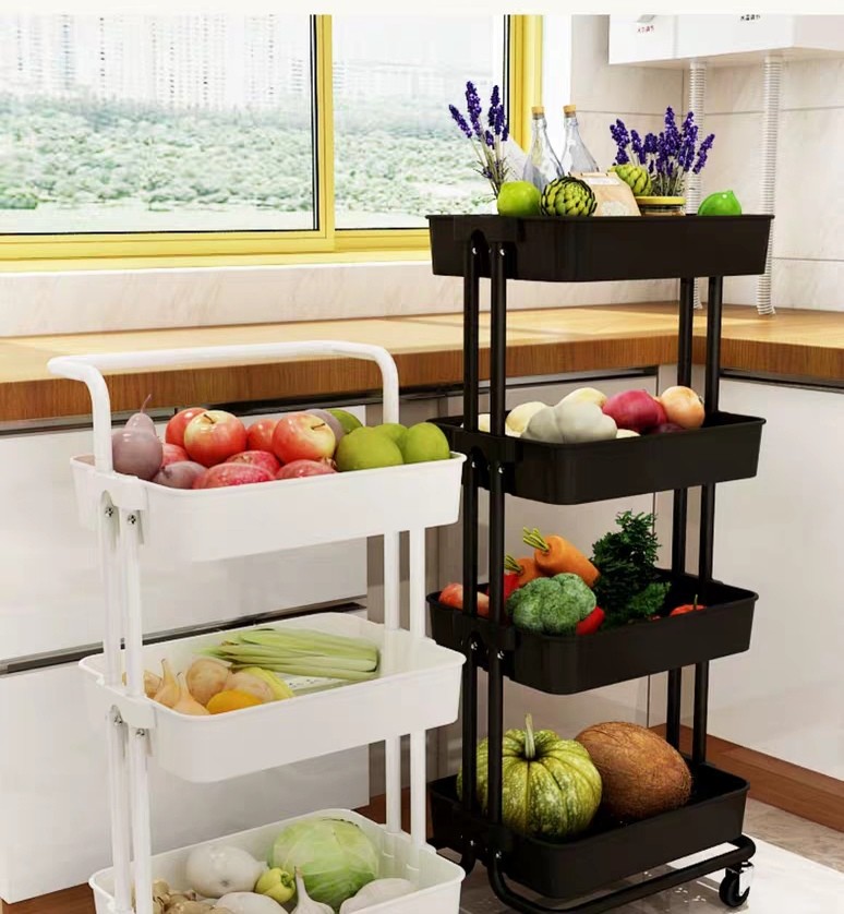 Kitchen tray trolley wheels organiser, Furniture & Home Living ...