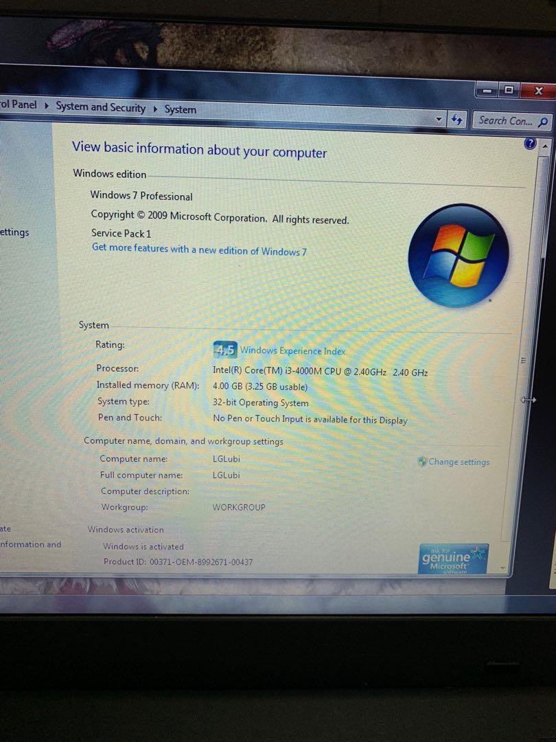 Lenovo Thinkpad icore3, Computers & Tech, Laptops & Notebooks on Carousell