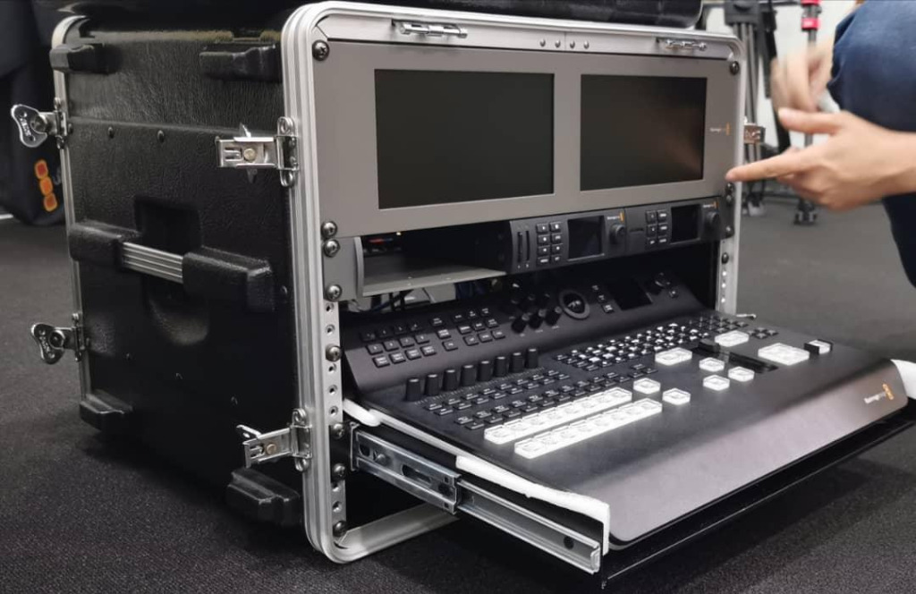 Lightweight Protective Molded 6U Rack Case for DataVideo and Blackmagic ...
