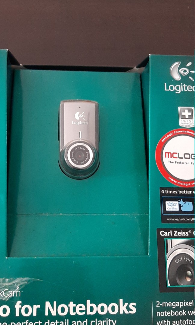 Logitech Quickcam Webcam for Notebooks, Computers & Tech, Parts ...