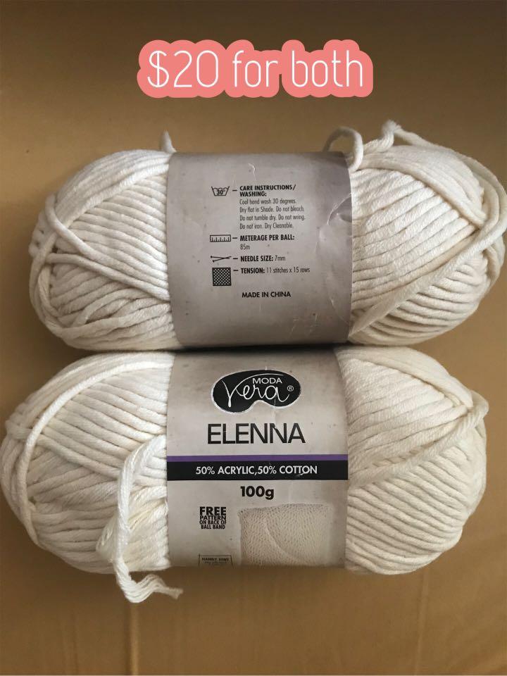 Moda Vera Elenna Yarn, Hobbies & Toys, Stationery & Craft, Craft ...