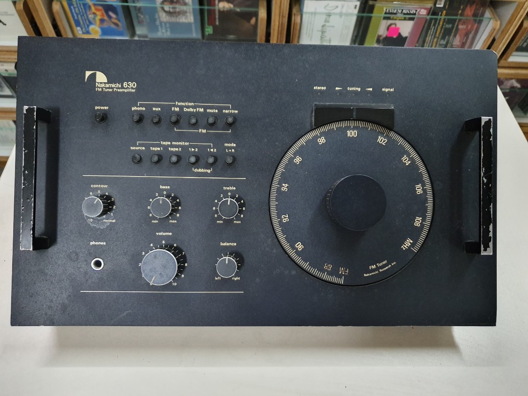 Nakamichi 630 FM Tuner Preamplifier, Audio, Soundbars, Speakers ...