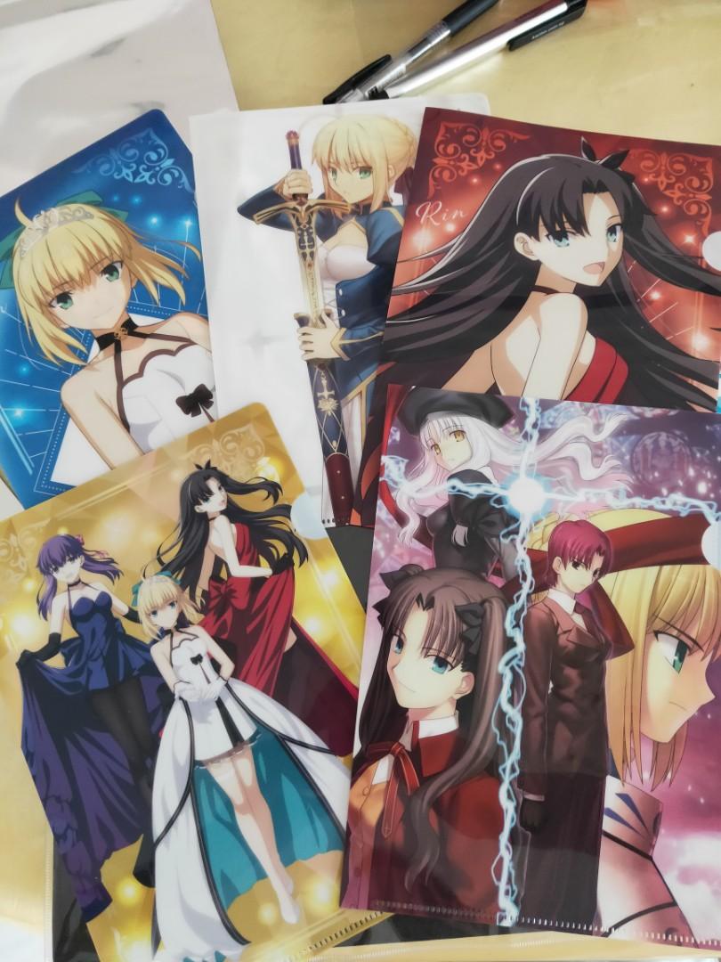 Nakau X Fate collab A5 files, Hobbies & Toys, Memorabilia & Collectibles, Fan Merchandise on ...