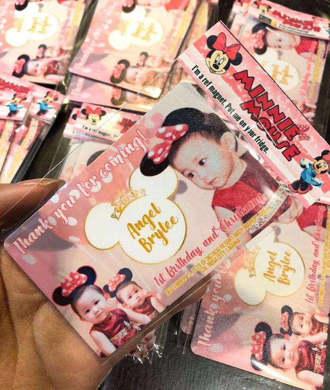 Personalized ref magnets for girls theme souvenirs giveaways, Looking ...