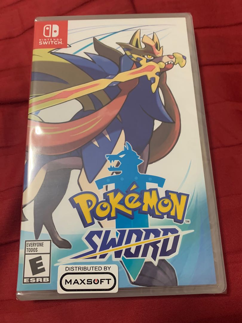 Pokemon Sword - Nintendo Switch Game, Video Gaming, Video Games ...