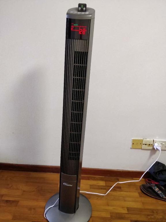 PowerPac 46'' tower fan with oscillation, Furniture & Home Living ...