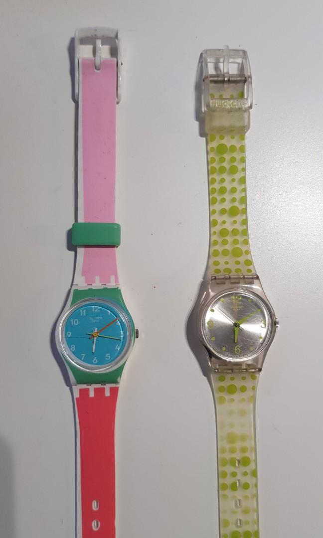 Swatch Kids Watch x 2, Babies & Kids, Babies & Kids Fashion on Carousell