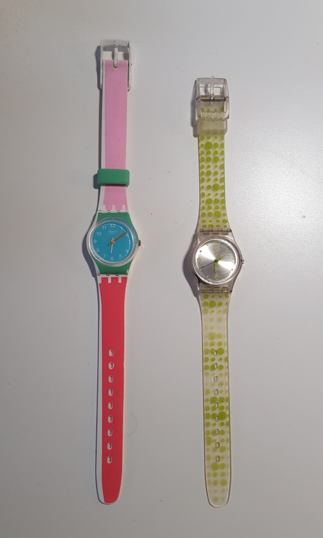 Swatch Kids Watch x 2, Babies & Kids, Babies & Kids Fashion on Carousell
